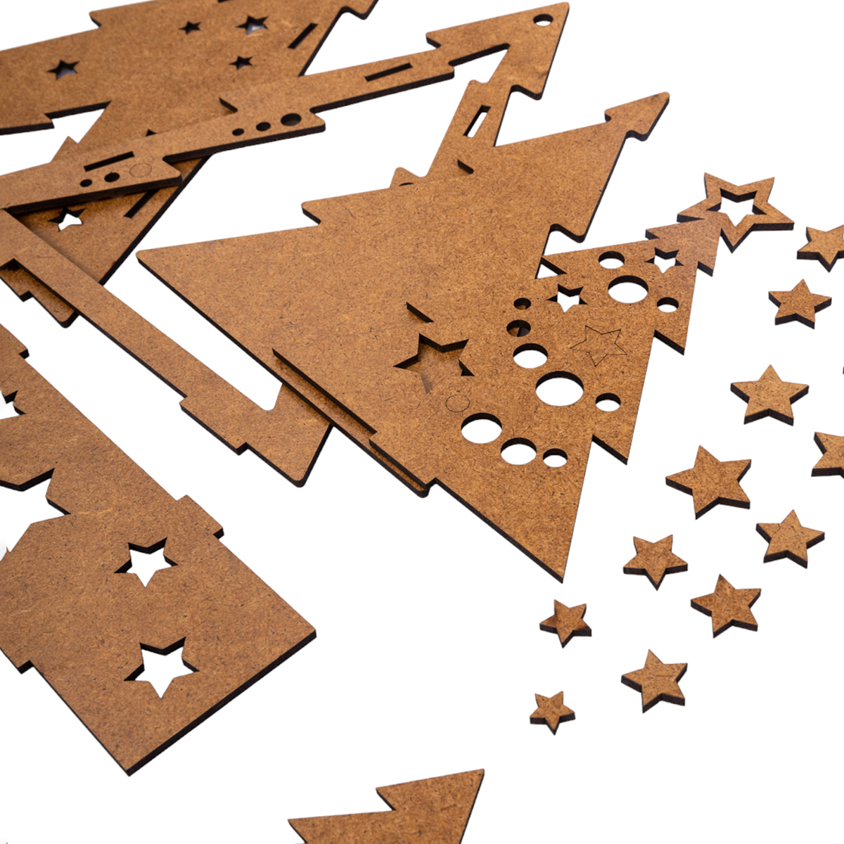 Заготовки для декора своими руками Настольный фонарь. Новогодняя ёлочка от Десятое Королевство