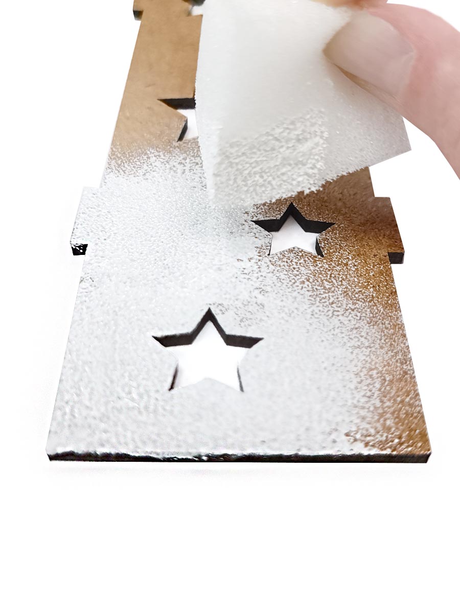 Заготовки для декора своими руками Настольный фонарь. Новогодняя ёлочка от Десятое Королевство